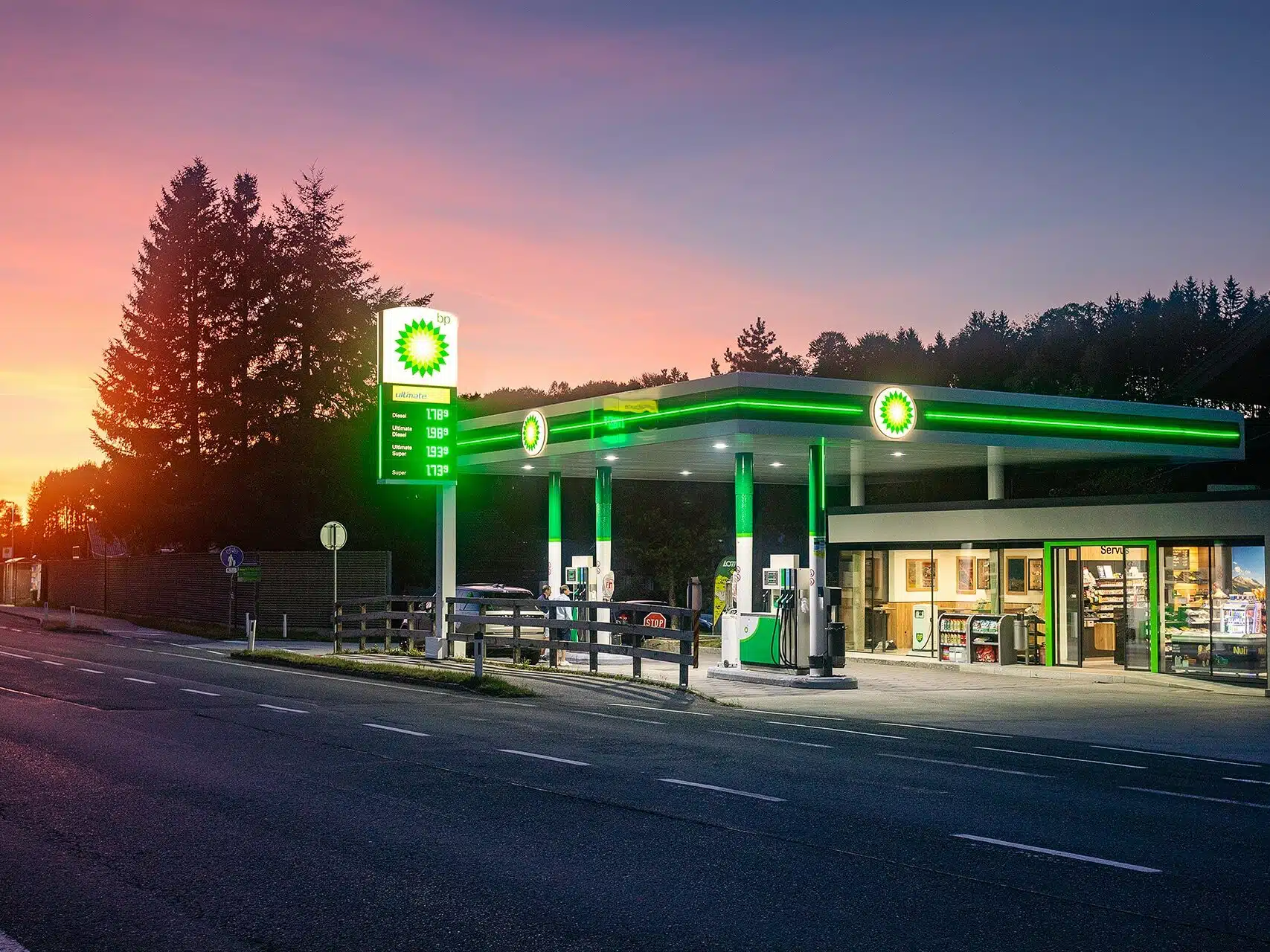 Tankstellennetz - LM Energy